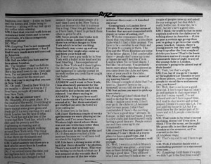 David Cassidy In Print - Ritz Magazine