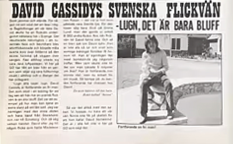David Cassidy In Print - GO Magazines