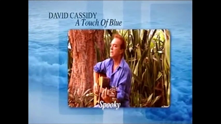 David Cassidy - A Touch Of Blue Advertisement